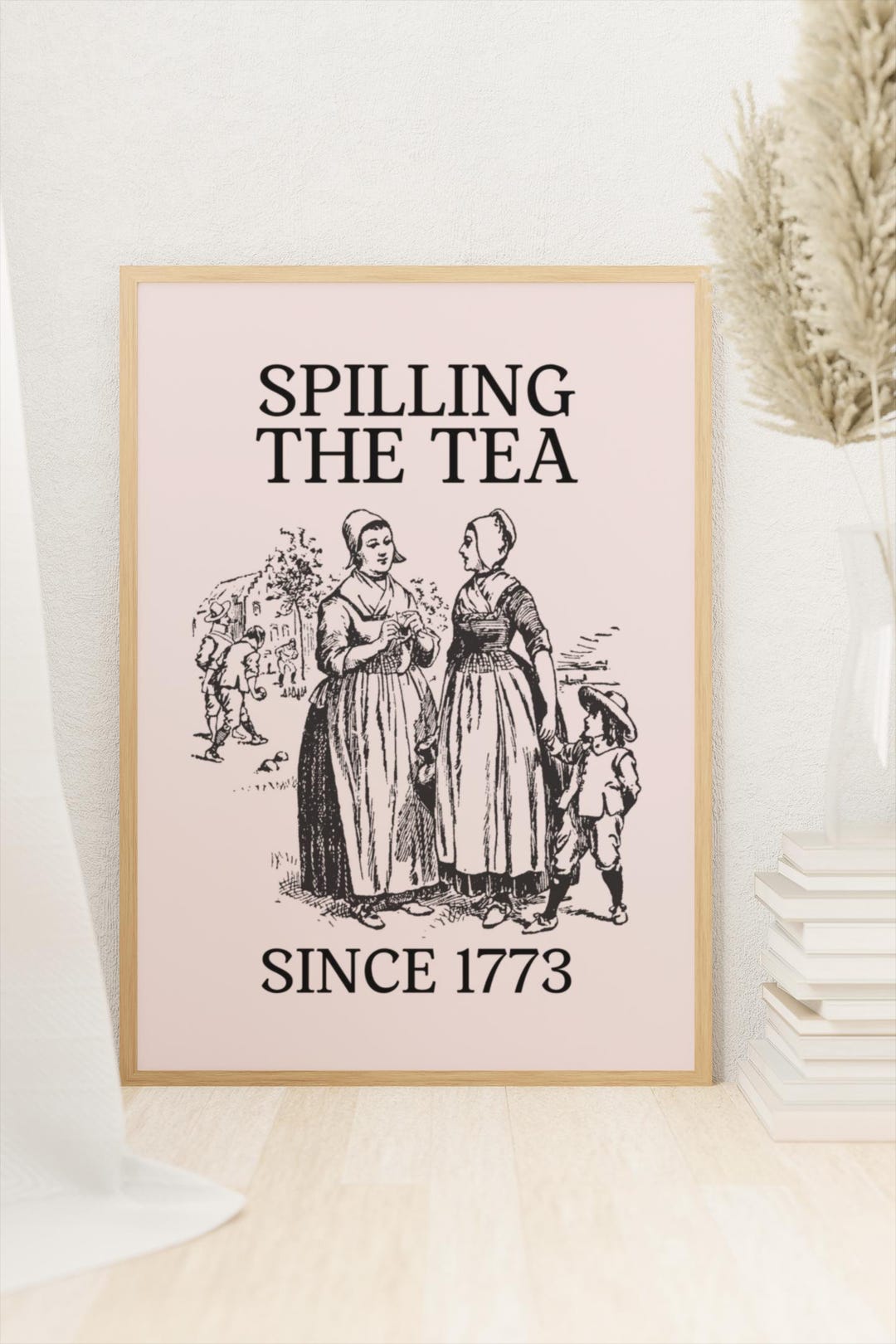 Funny History Teacher Poster for Historian: Spilling the Tea Since 1773 ...