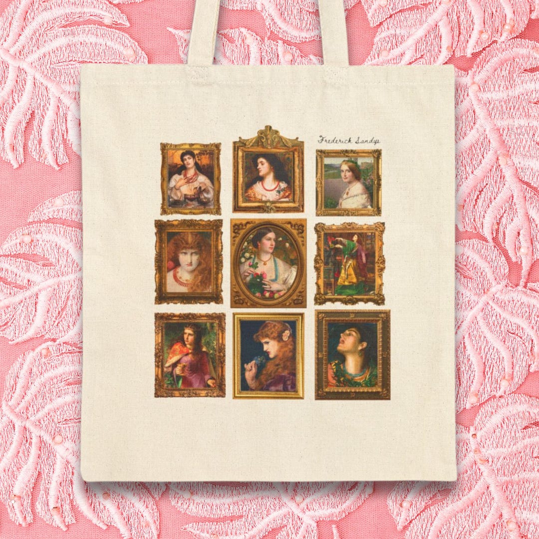 Frederick Sandys Art History Tote Bag, 19th Century European Art ...