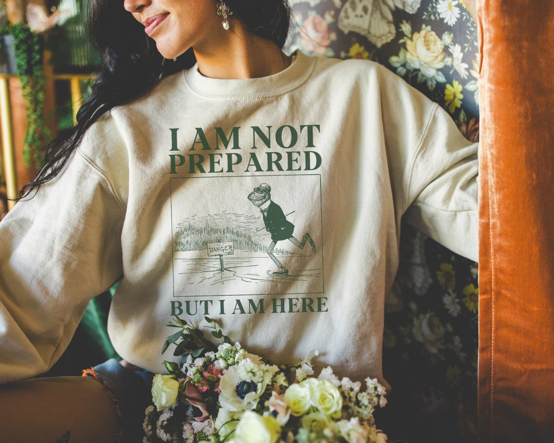 Funny Frog Sweatshirt for Chaotic Friend Who Loves Frogs: Silly ...