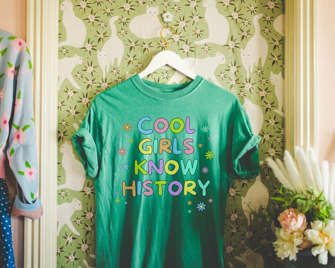 Cute History Teacher Tee Shirt for History Lover or History Buff: Cool ...