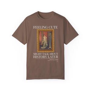 Funny Historic Art Tee Shirt for Cool Girls Who Love History, Cute ...