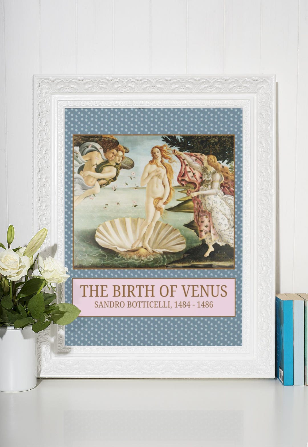 The Birth of Venus, Sandro Botticelli, 15th Century Art History Floral ...