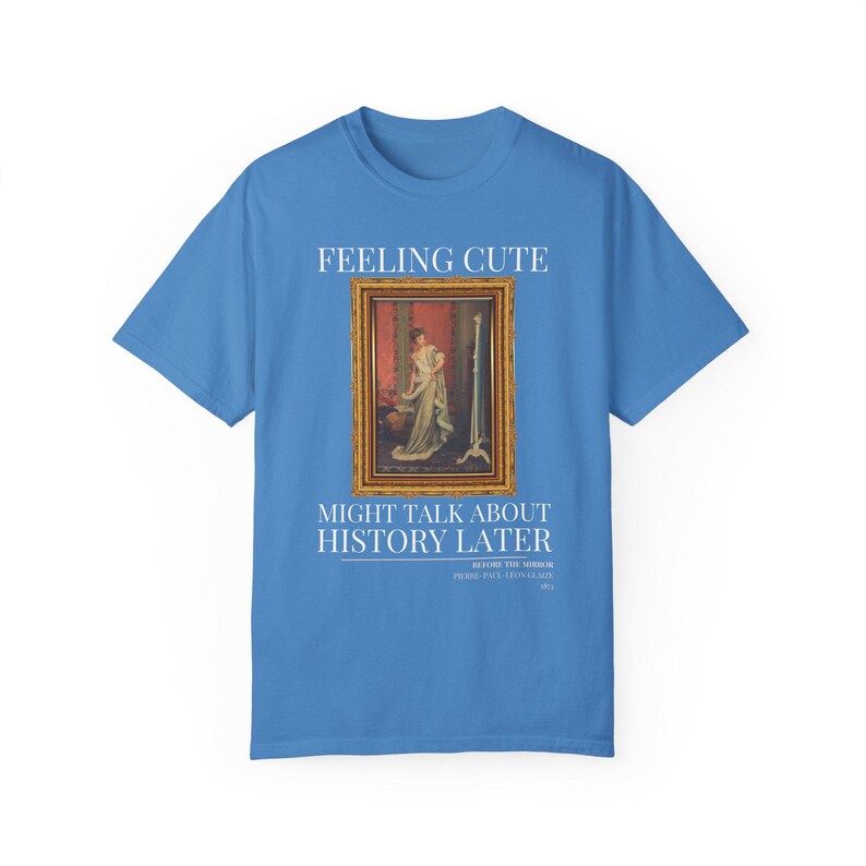 Funny Historic Art Tee Shirt for Cool Girls Who Love History, Cute ...