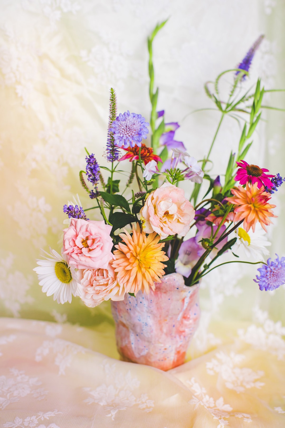 Cute and Colorful Flower Photography Print: Original Photograph of ...