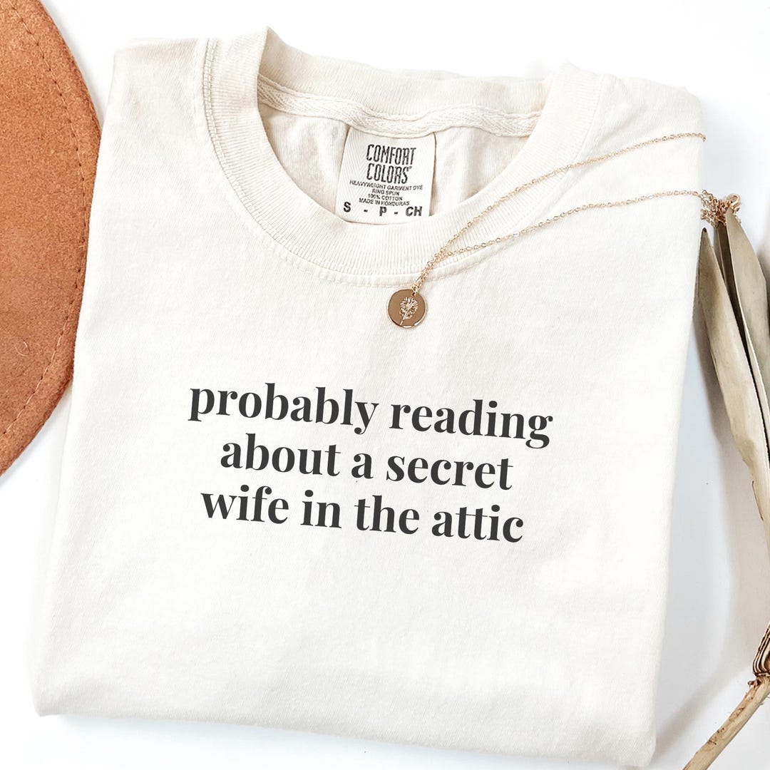 Silly Jane Eyre Tee Shirt for Bookworm, Gothic Romance Reader, 19th ...