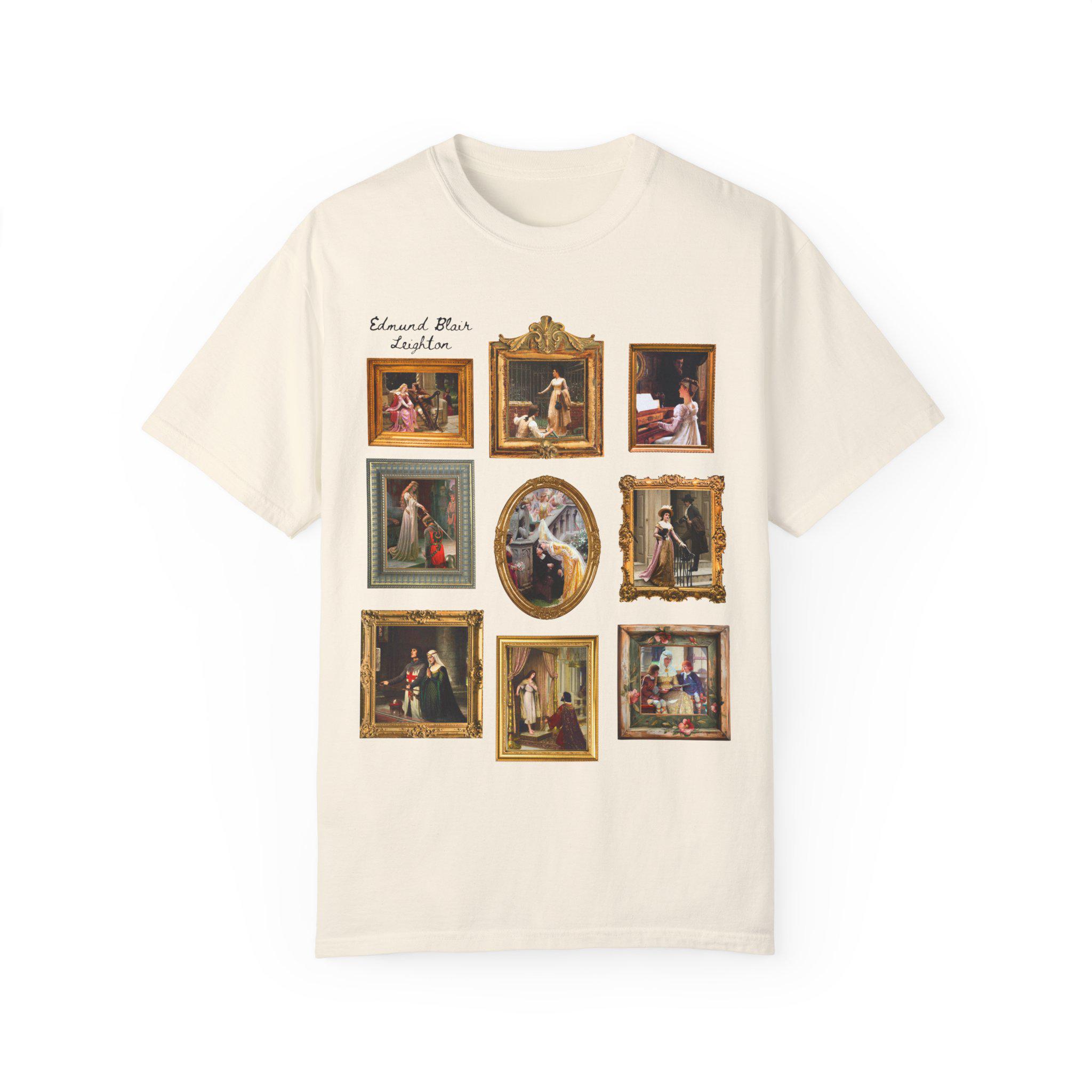 Edmund Blair Leighton Famous Paintings Shirt: 19th Century Art History ...