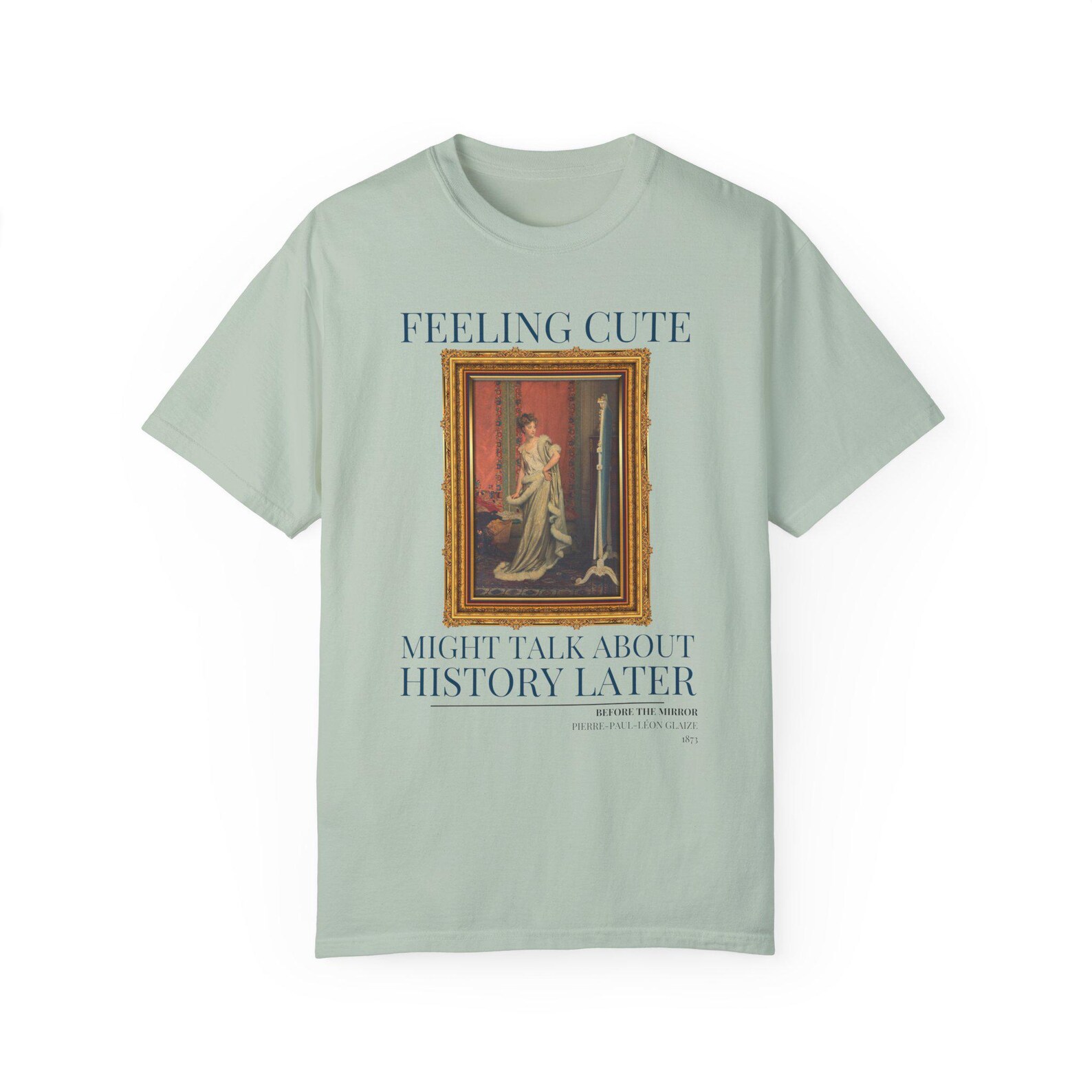 Funny Historic Art Tee Shirt for Cool Girls Who Love History, Cute ...