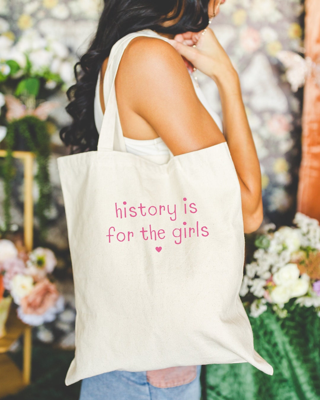 Cute History Tote Bag, Friend Who Loves History: History is for the ...