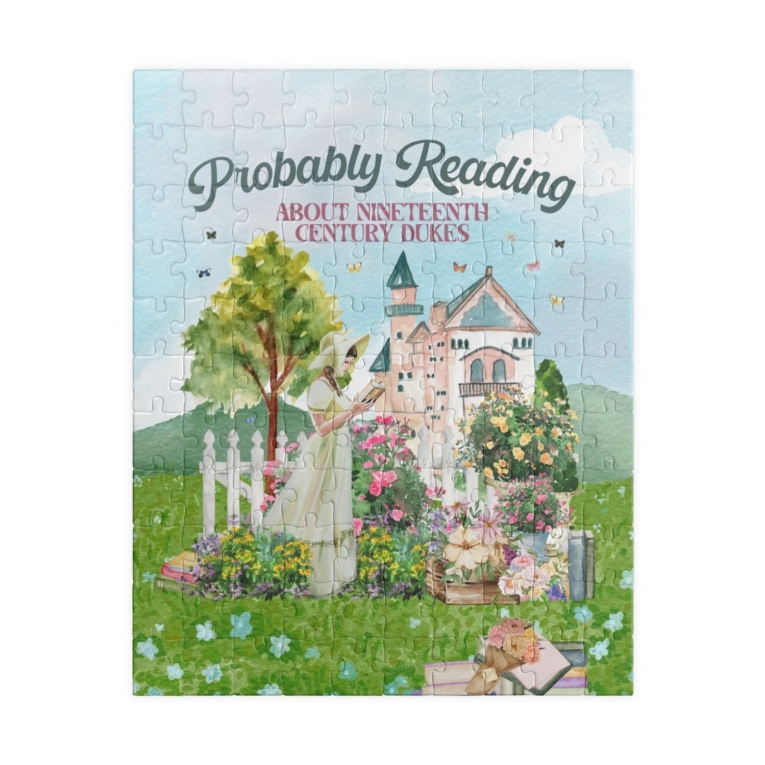 Funny Bookish Puzzle for Romance Reader: Probably Reading About Dukes ...