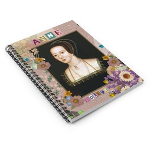 Funny Anne Boleyn Notebook: 90s Aesthetic Journal for History Major ...