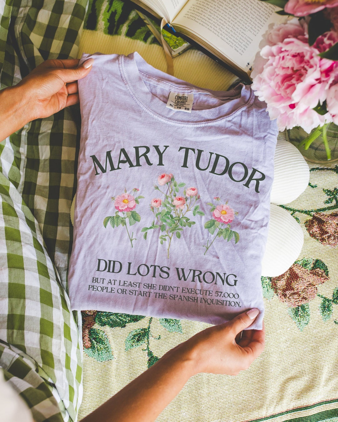 Cute Tudor History Tee Shirt: Mary Tudor English History Shirt for ...