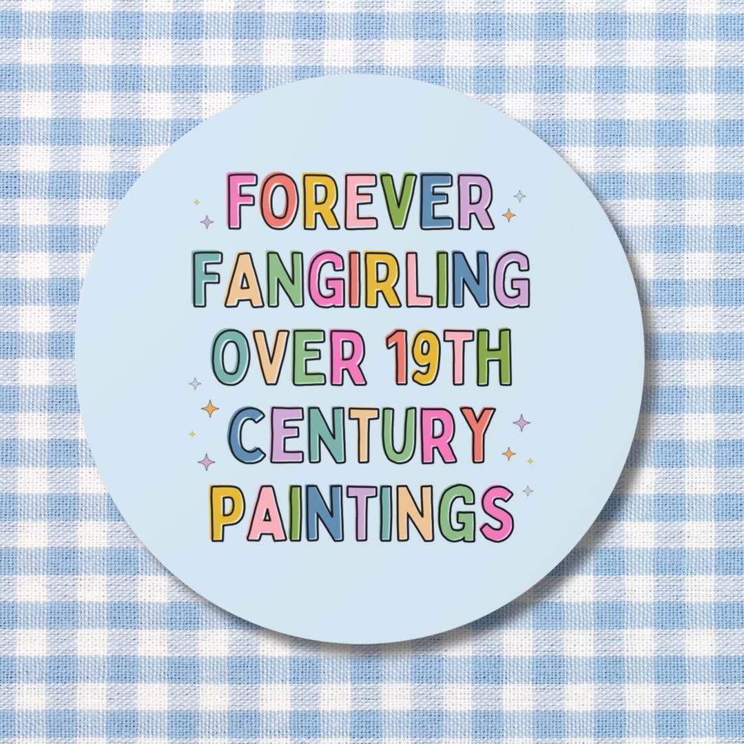Cute Art History Sticker for Humanities Teacher or Professor, High ...