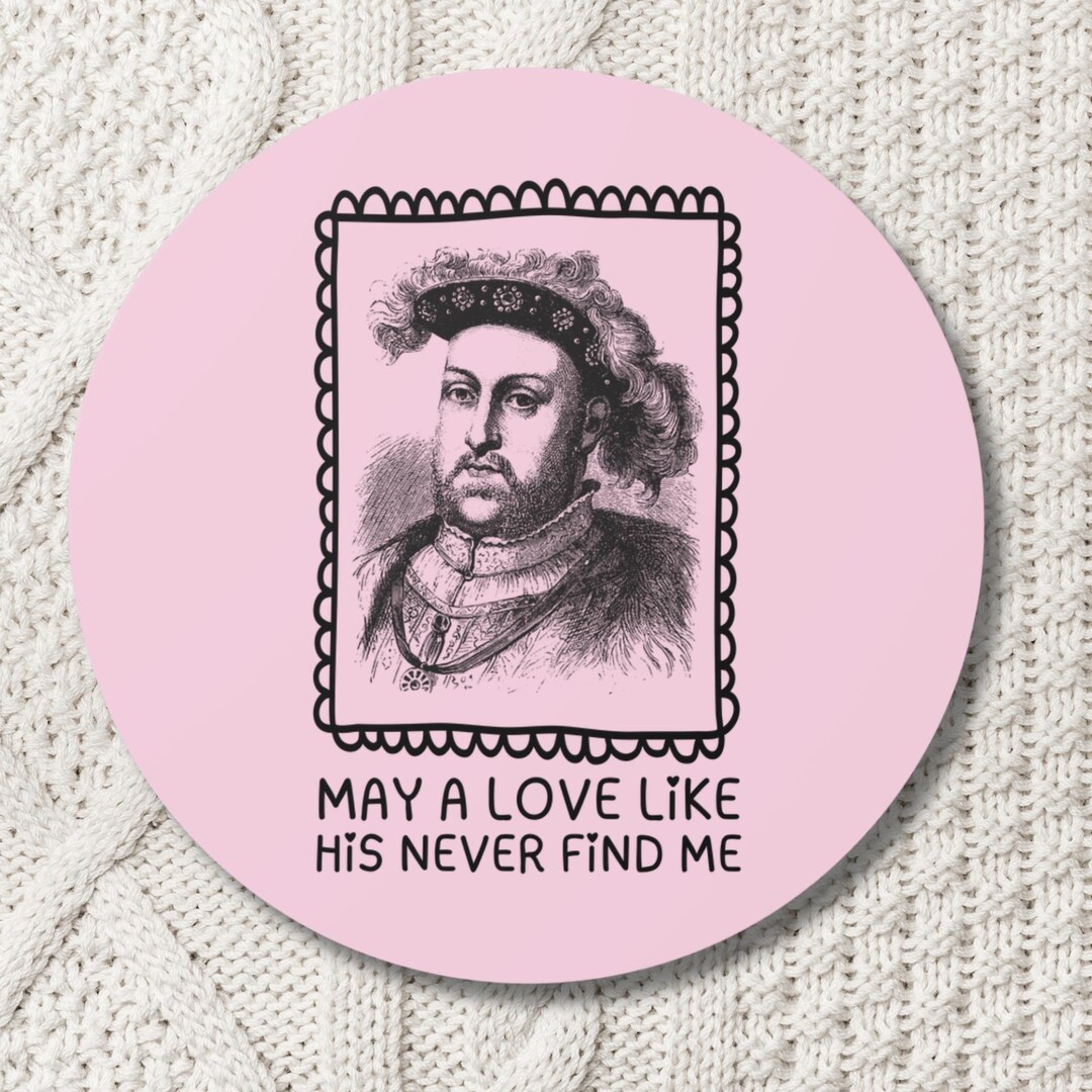 Silly Tudor History Sticker: King Henry the 8th, European Royal History ...