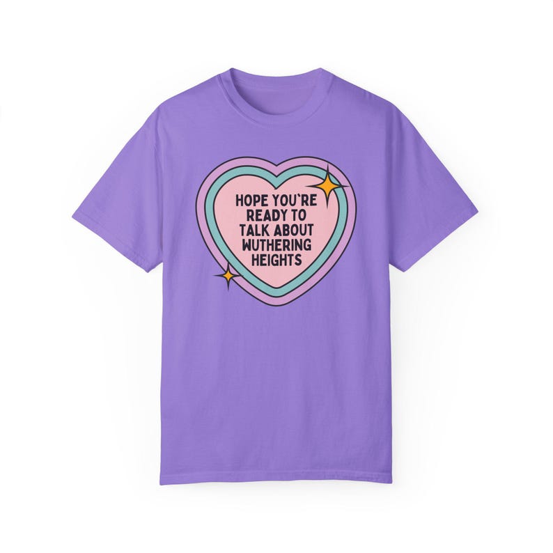 Wuthering Heights by Emily Bronte T-shirt: Classic Literature Bookworm ...