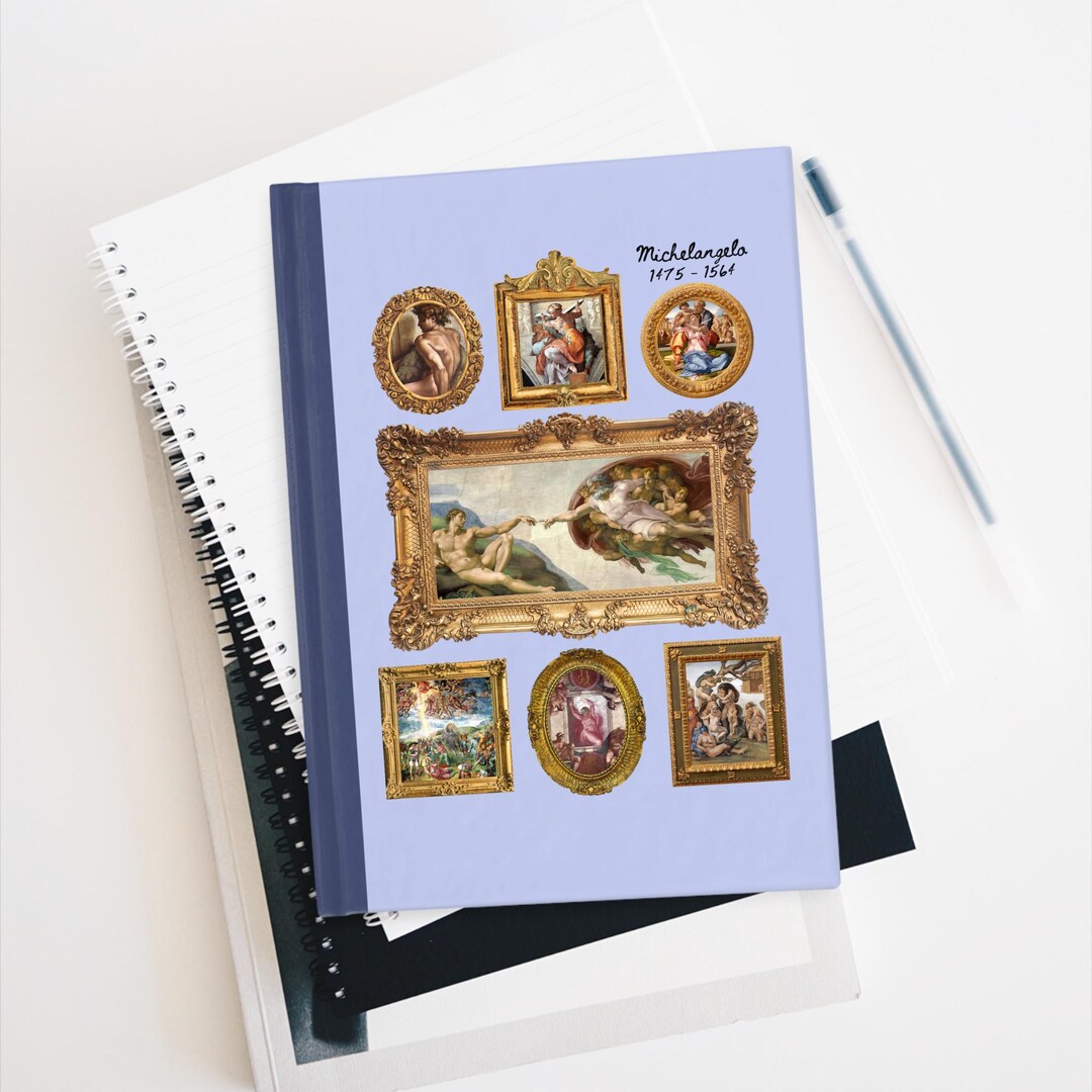 Michelangelo Art History Notebook for Humanities Major Who Loves High ...