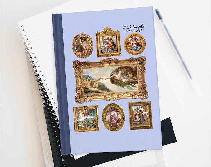 Michelangelo Art History Notebook for Humanities Major Who Loves High ...