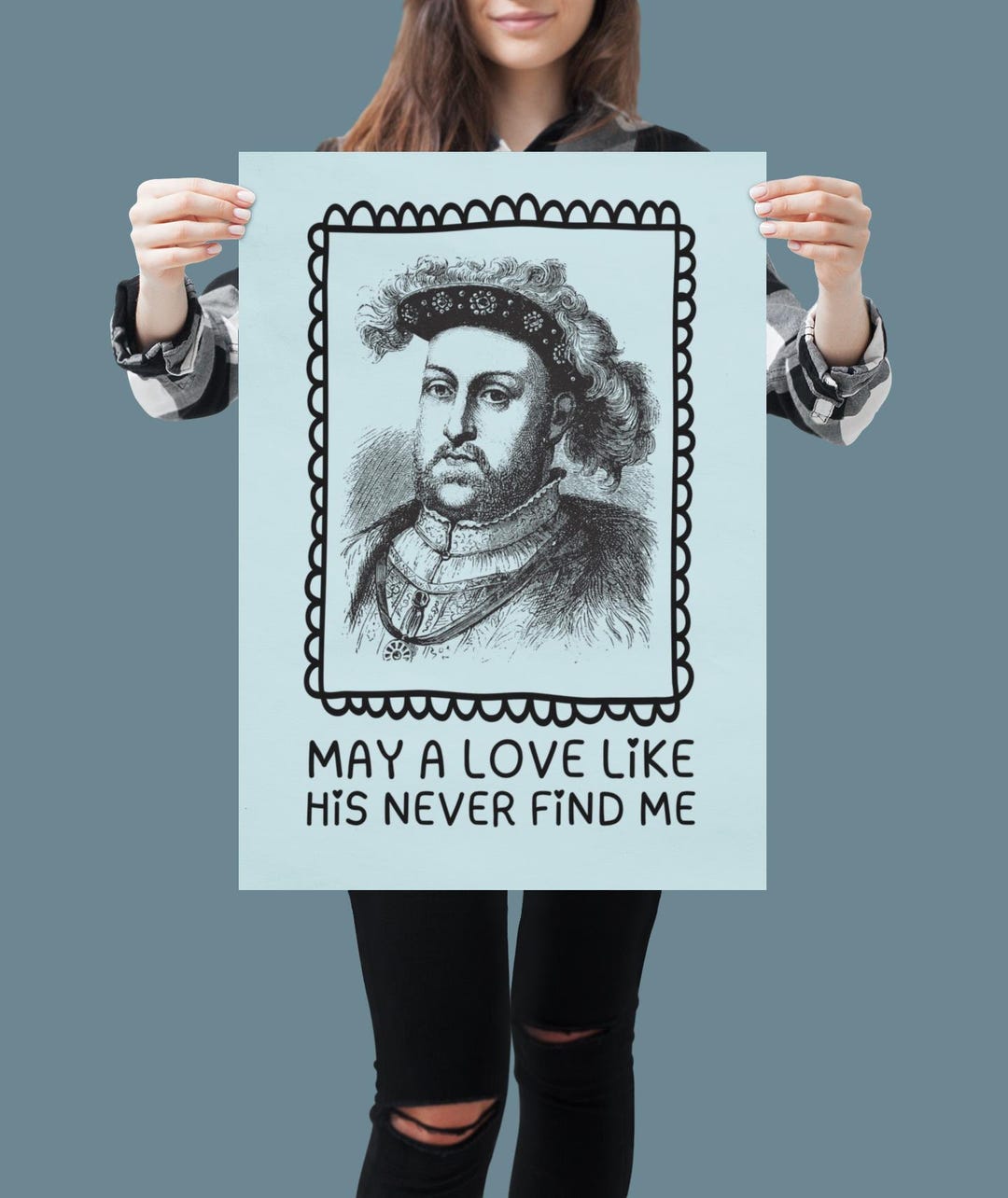 Silly Tudor History Poster: King Henry the 8th, European Royal History ...