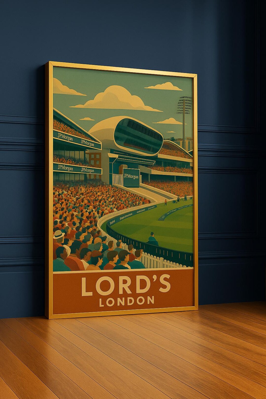 Lord's Cricket Ground Art Print: Middlesex CCC, Cricket Stadium - Etsy