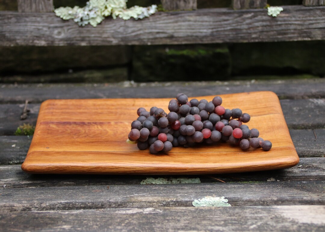 Platter Medium Tray From Wine Barrel Stave Using Reclaimed Wine Barrel ...