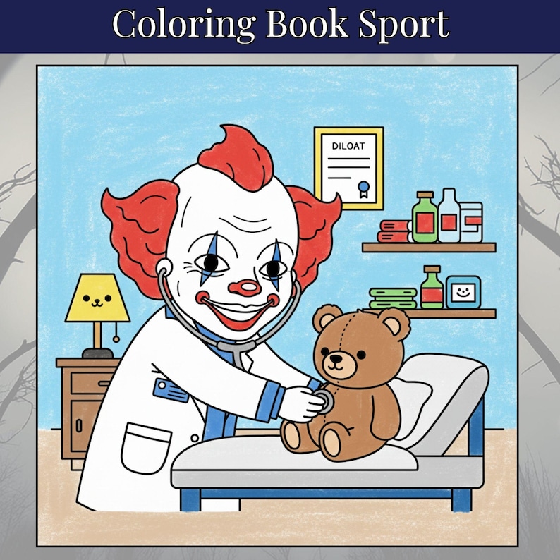 70 Cutest Serial Killers at Work Coloring Book | Bold & Easy | Cute and ...