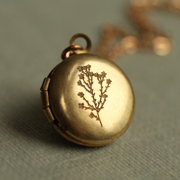 Locket Necklace - Etsy