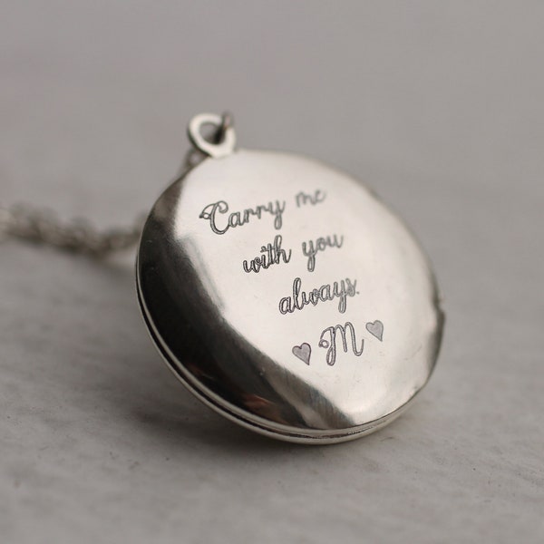 Simple Gold Locket - Etsy