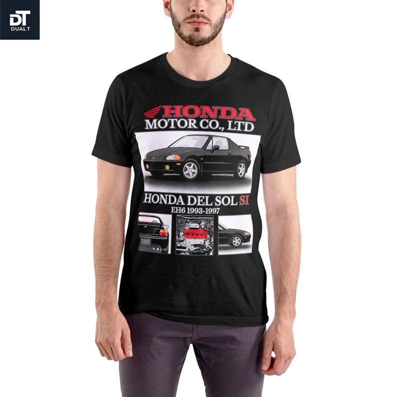 Honda Del Sol Si EH6 1993-1997 JDM Vintage Style Unisex Softstyle ...