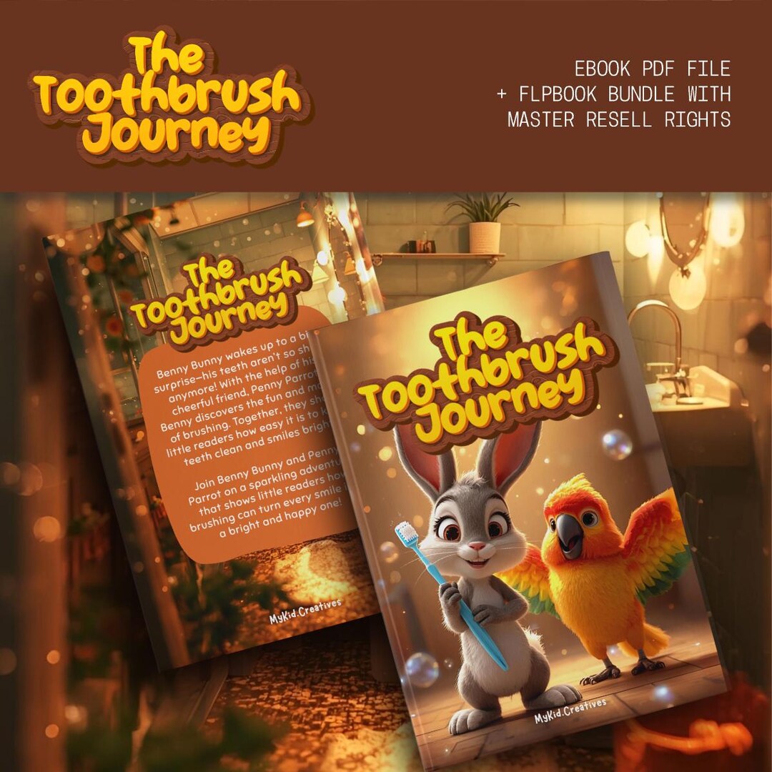 Magical Brushing of Teeth Storybook for Kids: the Toothbrush Journey ...