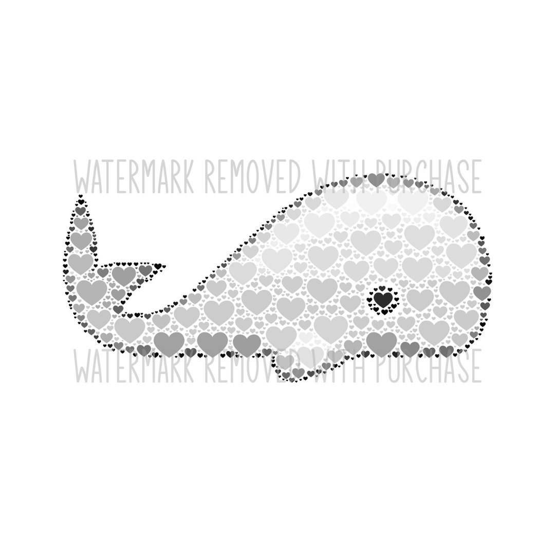 INSTANT Digital Download - WHALE - Svg Pdf Png Jpg - Makes Great Gift ...