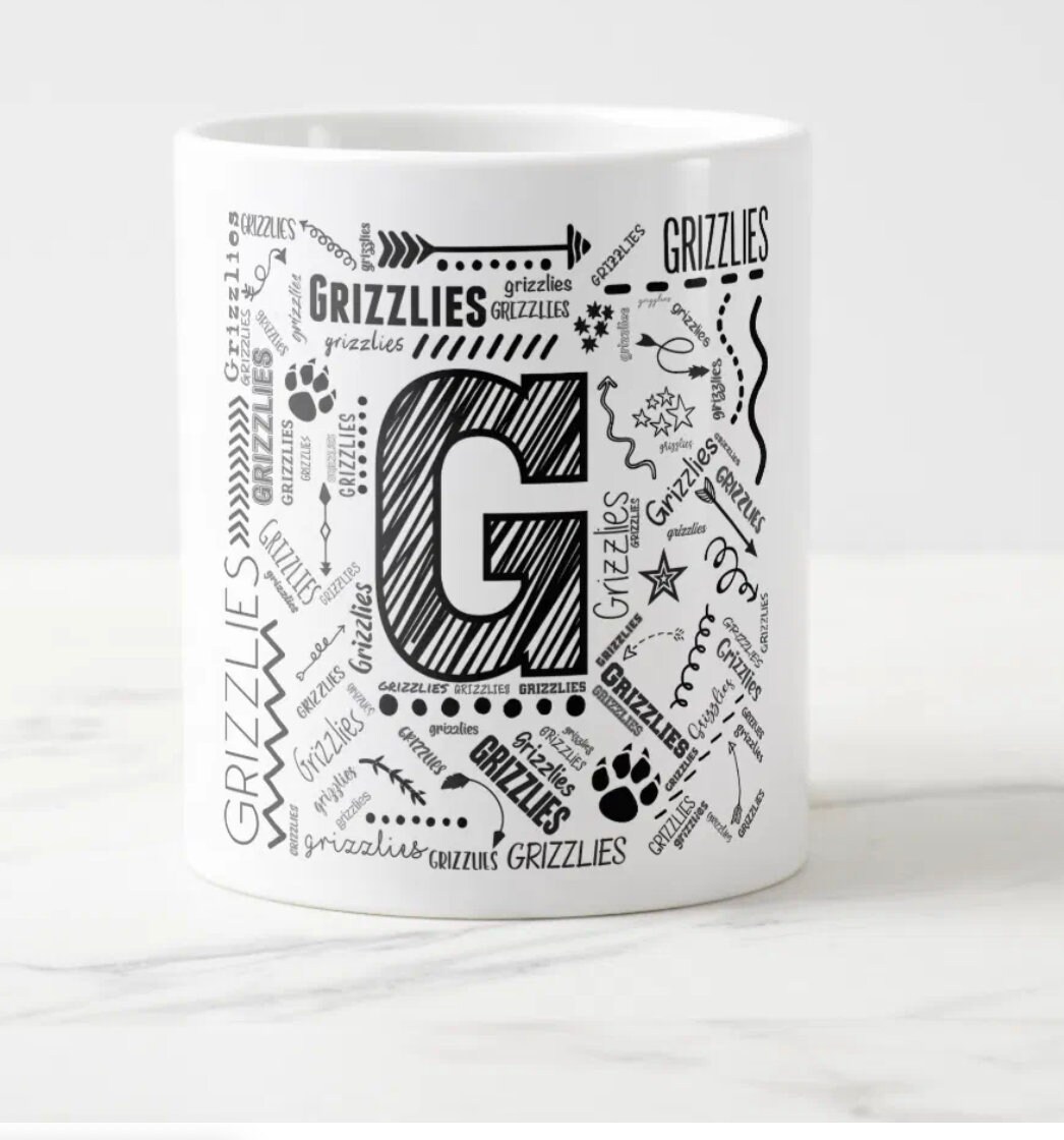 INSTANT Digital Download - GRIZZLIES - Svg Pdf Png Jpg - Includes 12 ...