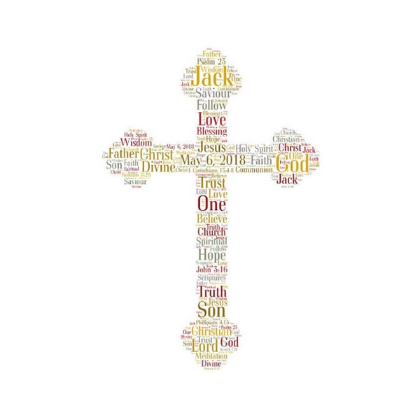 Christian Word Art - Etsy