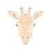 Digital GIRAFFE Word Cloud Art Wordle Makes Great Teacher - Etsy