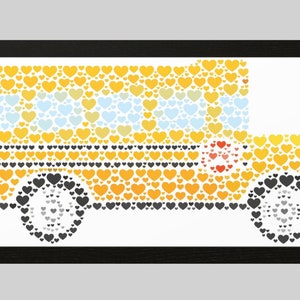 INSTANT Digital Download - SCHOOL BUS Hearts - Svg Pdf Png Jpg - Great ...