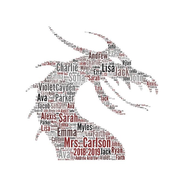 Dragon Word Art - Etsy