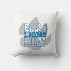 Custom Digital School Spirit Design School Stacked Font Mascot Name and ...