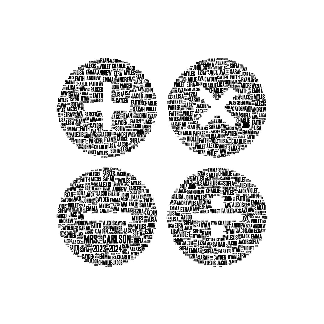 Math Symbols Equations - Word Cloud Art - Makes a Great Gift - Add ...