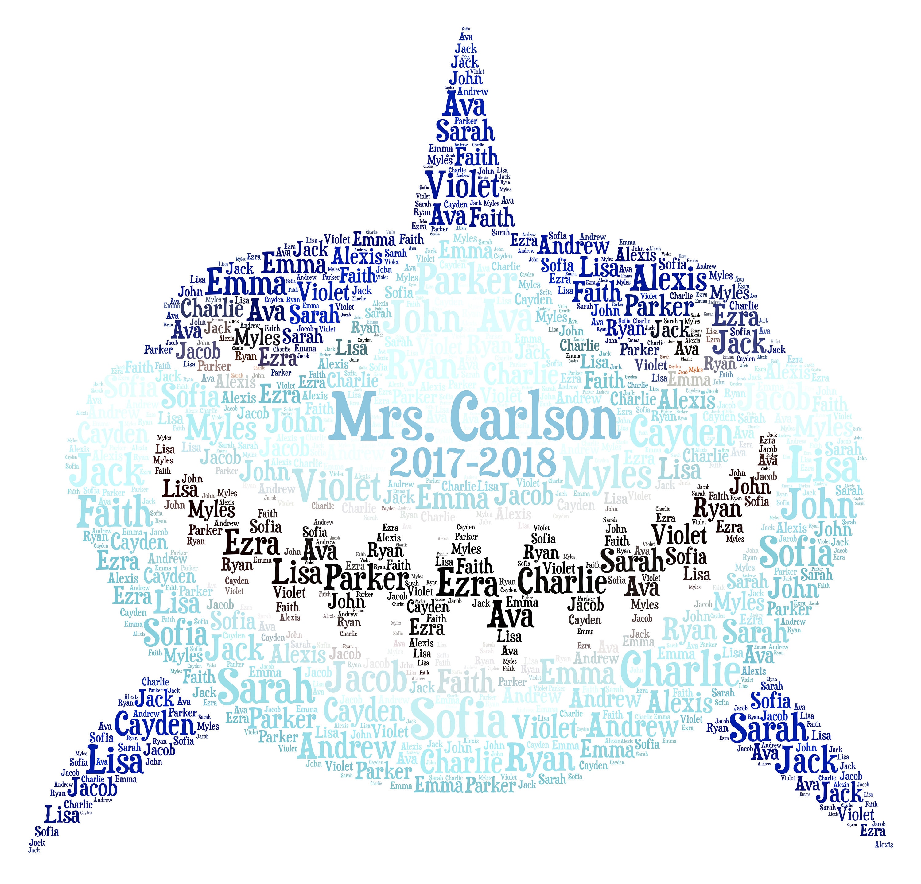Digital SHARK Word Cloud Art Wordle Shark Great White Makes a Great ...
