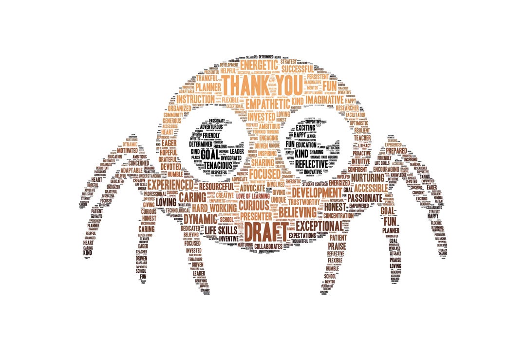 Digital Custom Word Cloud Art SPIDER - Great Gift - Add Names of ...