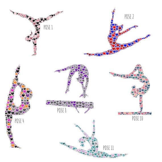 Gymnastics Word Cloud Art Subway Art Sports Gymnastics" At ICG
