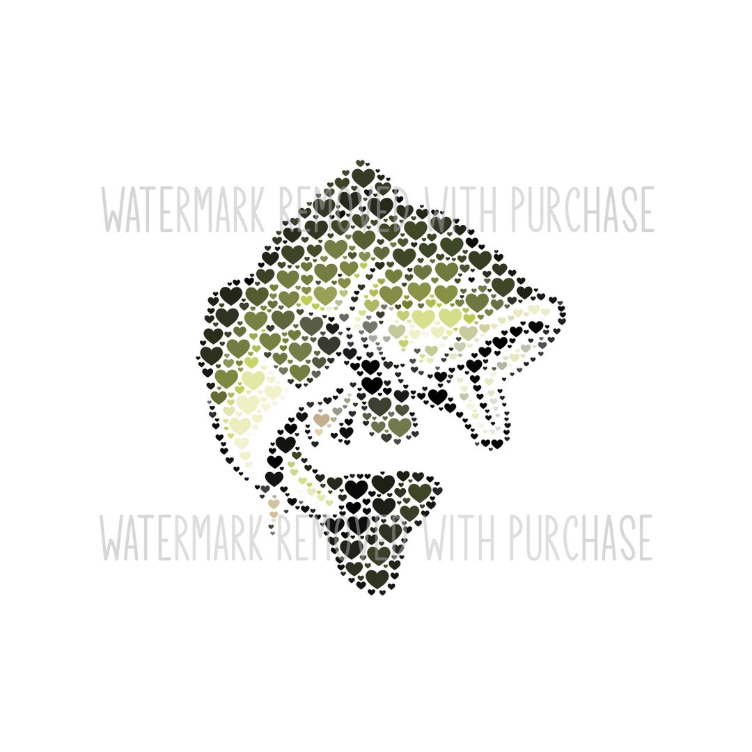 INSTANT Digital Download - Green FISH - Svg Pdf Png Jpg - Makes Great ...