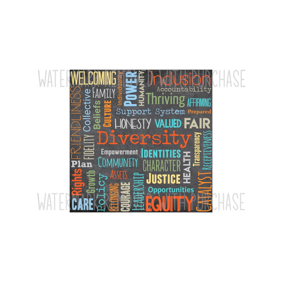 INSTANT Digital Download Diversity Equity Inclusion Corporate ...