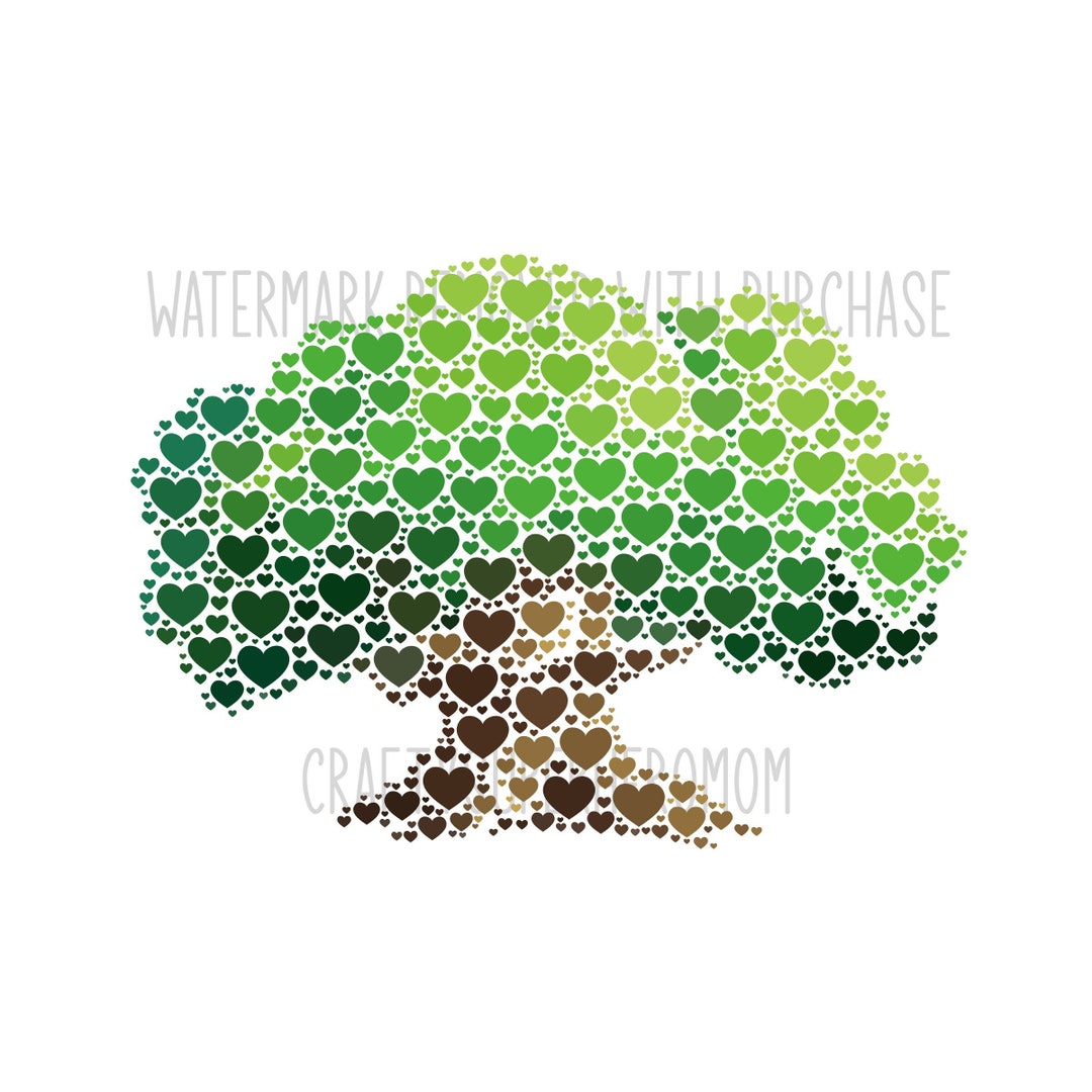 INSTANT Digital Download - TREE - Svg Pdf Png Jpg - Makes Great Gift ...