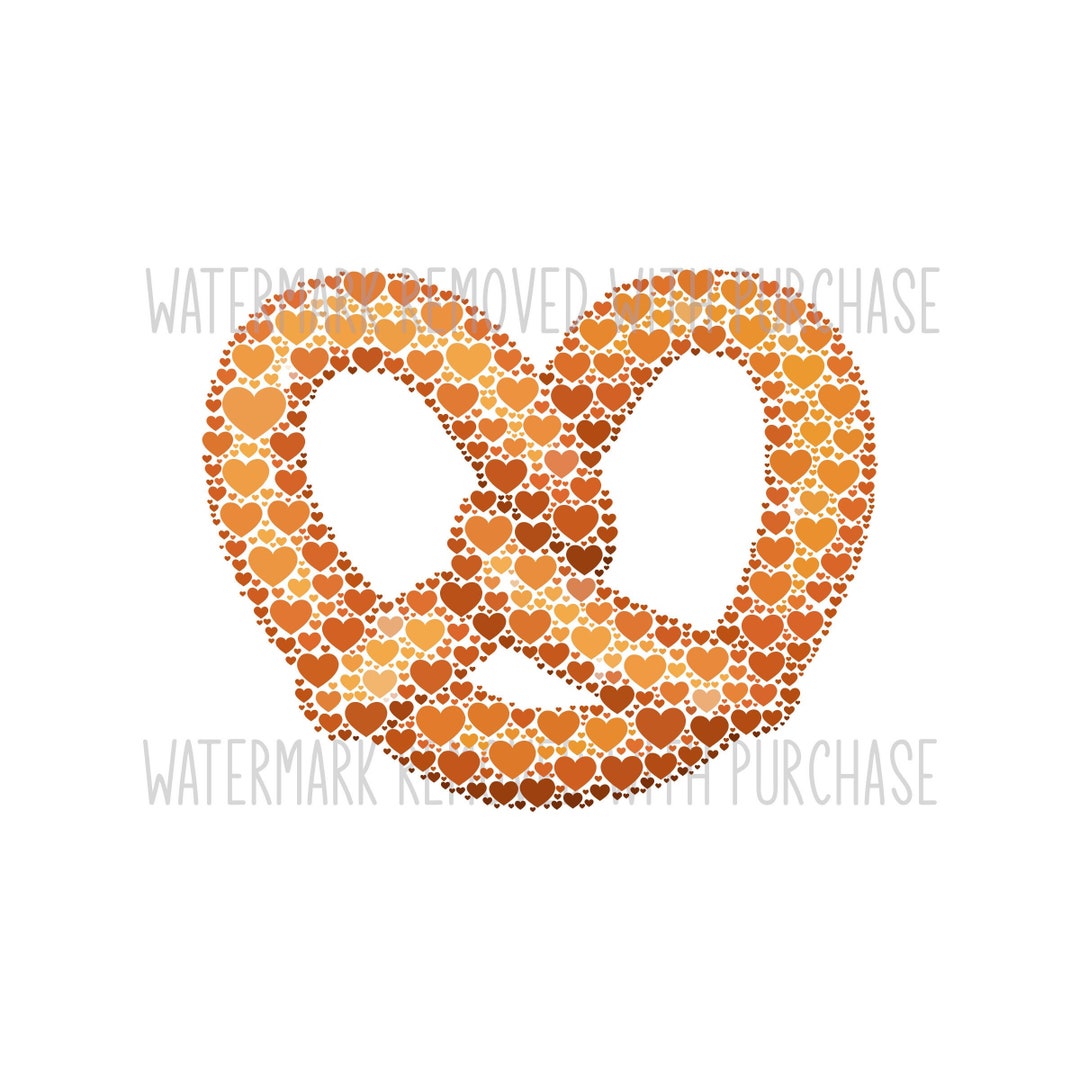INSTANT Digital Download - SALTED PRETZEL - Svg Pdf Png Jpg - Makes ...