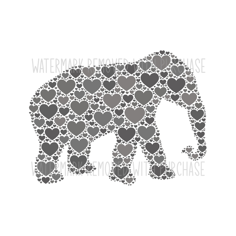 INSTANT Digital Download ELEPHANT Svg Pdf Png Jpg Makes - Etsy