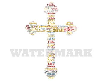 Bible Word Cloud Svg - Etsy