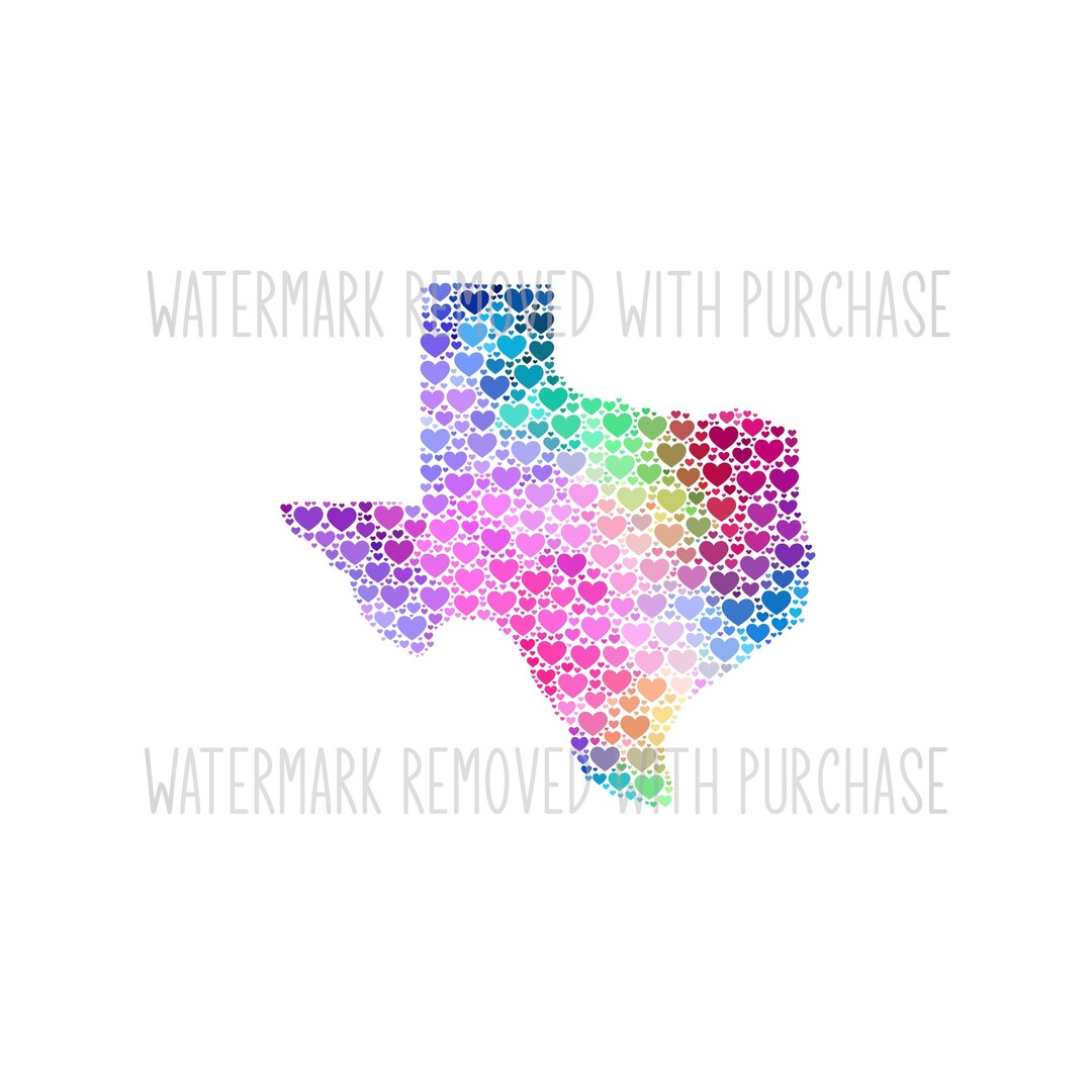 INSTANT Digital Download - Colorful TEXAS - Svg Pdf Png Jpg Makes Great ...