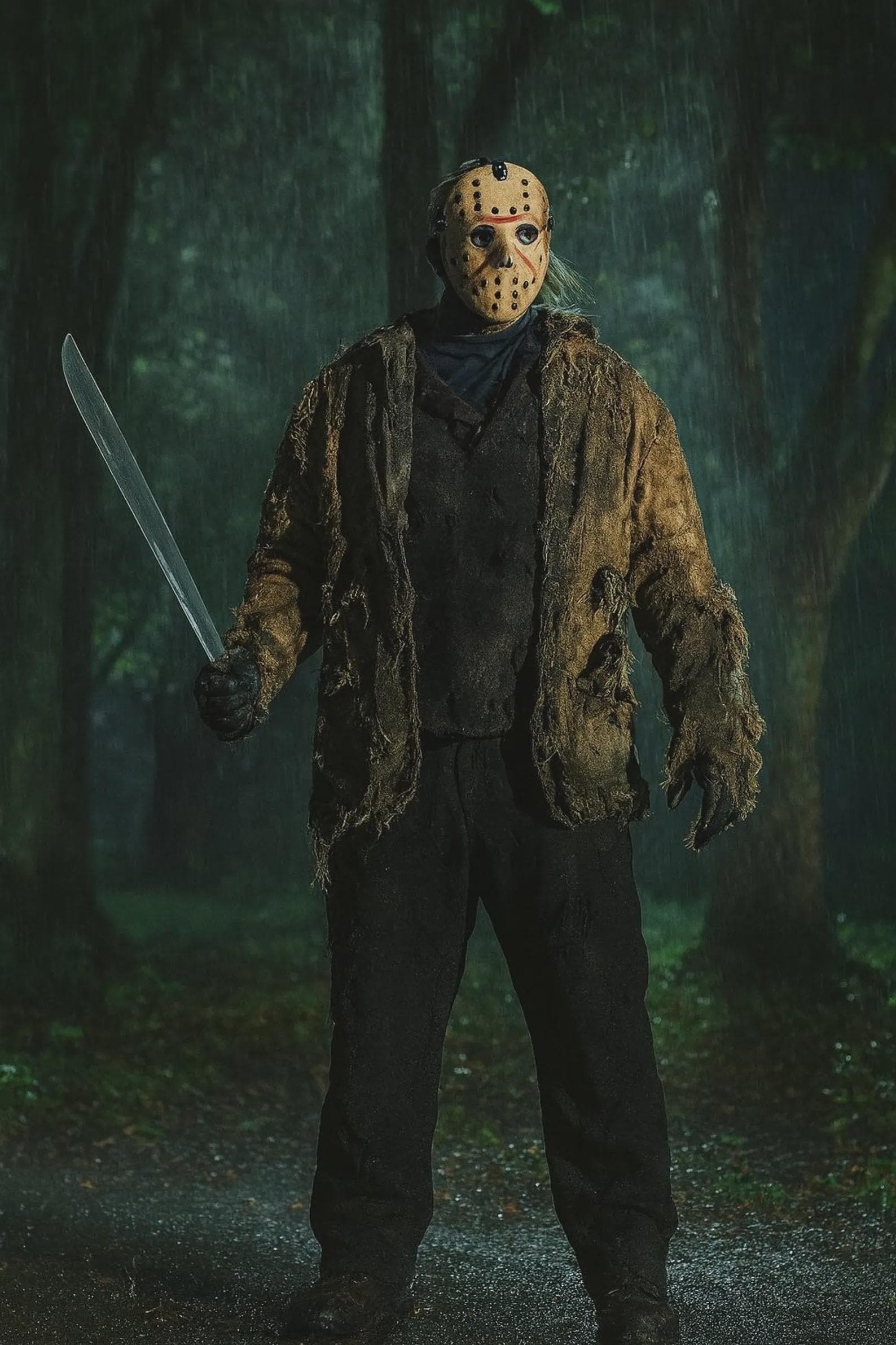 Handmade Jason Voorhees Jacket – Friday the 13th Horror Costume ...