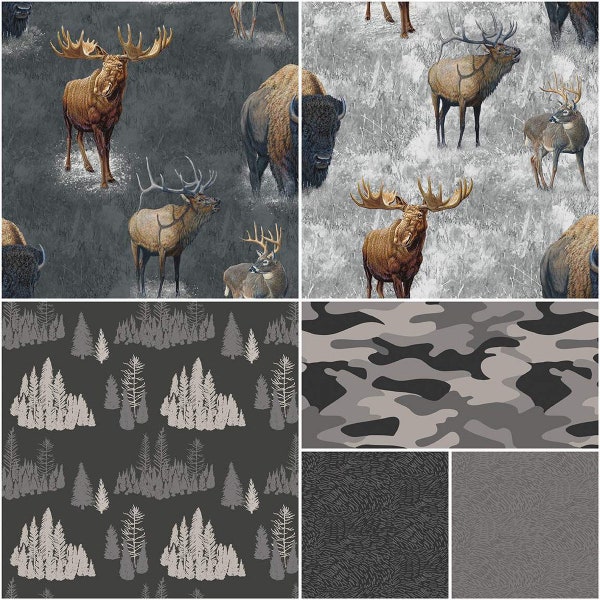 Hunting Fabric - Etsy