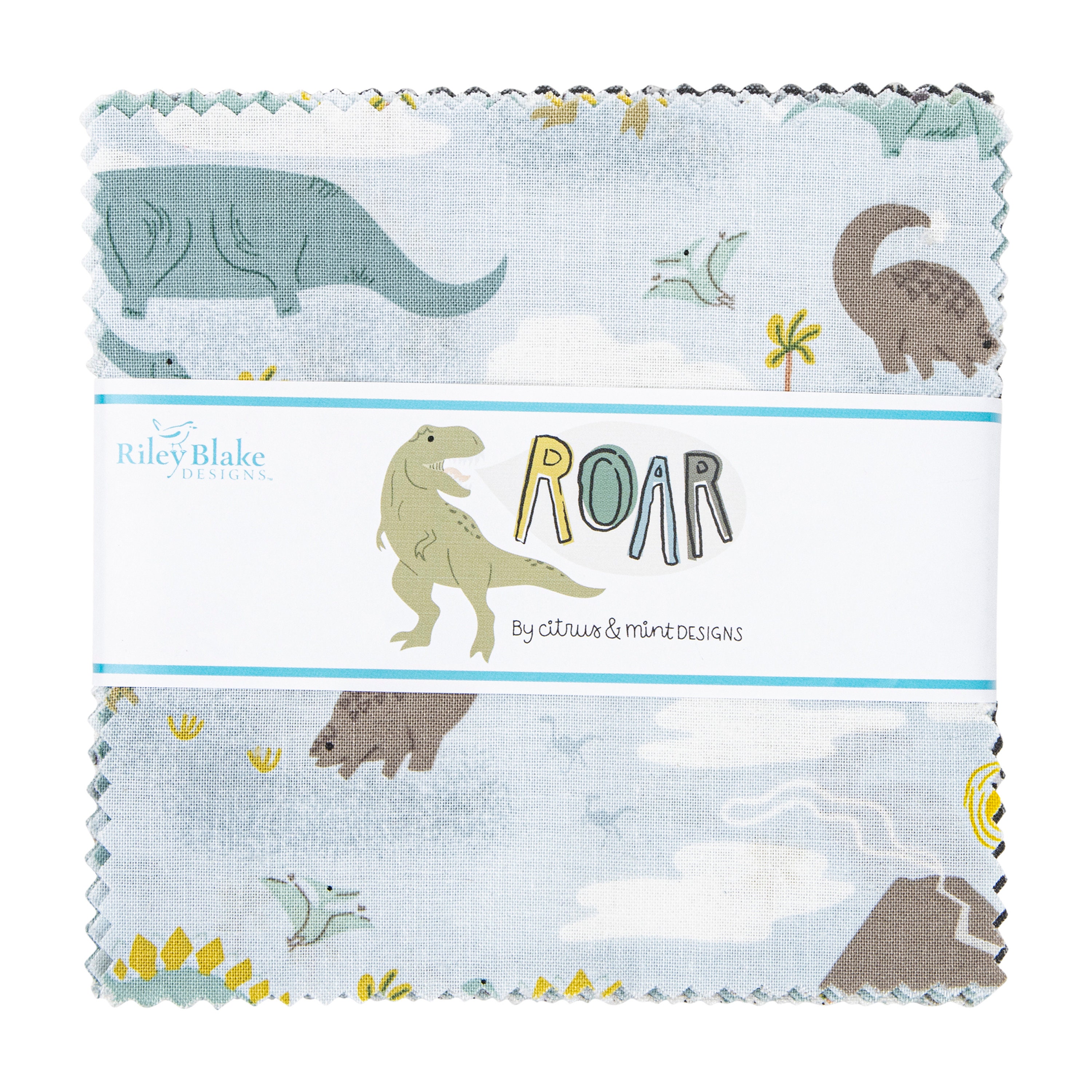 Riley Blake Designs Roar 5 Stacker Bundle Dinosaur - Etsy