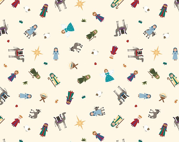 Nativity Christmas Story |riley Blake Designs Silent Night Story ...